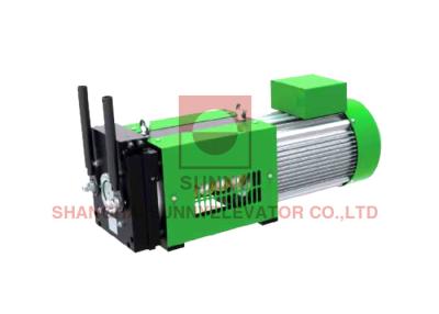 China 1.0 / S Elevator Lift Gearless Traction Machine / Motor For Passenger Elevator for sale