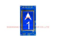 China Blue Color LCD Display Elevator Components With Dot - Matrix Pi Slim Type for sale