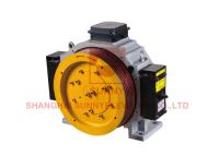 China AC 380V Voltage Elevator Replacement Parts / Elevator Gearless Motor 390kg Weight for sale