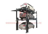 China Four Post Load 2700kg Garage Parking Lift Stainless Steel 304 for sale