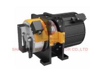 China Axle Brake 0.4m/S Load 400kg Gearless Elevator Machine Elevator Equipment for sale