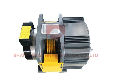 China 1.0m/S Passenger Gearless Traction Machine With Steel Belt For Lift Parts for sale