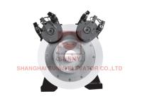 China Villa Elevator Disc Brake 450kg Gearless Traction Machine Motor for sale