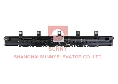 China Permanent Magnet Landing Lift Door Operator 6 Leafs Center Opening for sale