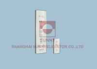 China Elevator Parts LCD Display Elevator Call Button Panel With Box Side Opening for sale