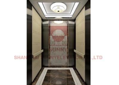 China PVC Floor Etching Stainless Steel Elevator Lift Cabin Decoration for sale