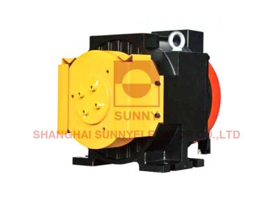 China 400kg Load 0.4m/S Elevator Lift Traction Machine With 28 Poles for sale