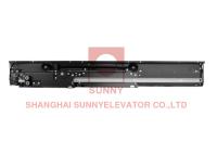 China 2 Panels Landing Elevator Door Opener 1800mm Side Opening For Passenger Lift for sale