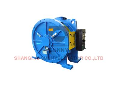 China 2500kg Load Passenger Lift Gearless Traction Machine Motor 2.5M/S for sale