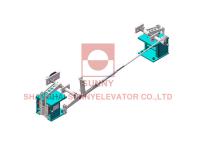 China Lifting Mechanism Elevator Spare Parts 1500N Lift Elevator Parts for sale