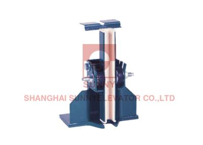 China Passenger Lift Elevator Guide Shoe 2.5m/S With 16mm Width Guide Rail for sale