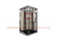 China Antibacterial PVC Floor Passenger Elevator Cabin With 1.5mm Galvanized Walls for sale