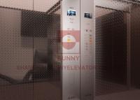 China COP Front Wall Passenger Lift Parts With Stainless Steel Button for sale