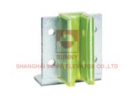 China Passenger Elevator Spare Parts 10mm Guide Shoe 1.75m/s for sale