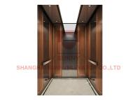 China Stainless Steel 304 Single Phase 220V High Speed Elevator 0.4m/S 400kg Load for sale