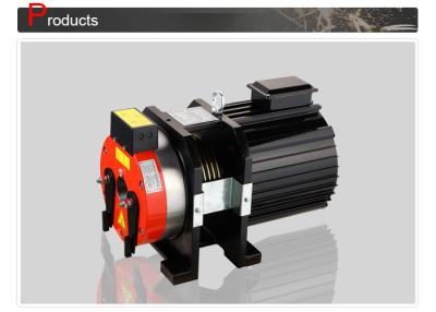 China Permagnet Magnet Synchronous Gearless Traction Machine 0.5 - 0.9 KW for sale