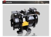 China Elevator Parts Energy Saving Gearless Traction Machine With Plate Brake for sale
