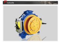 China Wide - Speed Gearless Traction With Elevator Machine 450 - 630 KG for sale