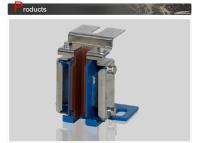China Sliding Elevator Guide Shoes Width of Guide Rail 16 / 10mm with Lift Parts for sale