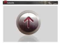 China Elevator Braille Button / Elevator Round Push Button Size 30 Mm for sale