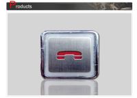 China 38 x 43 mm Elevator Emergency Button With A Slight Touch , Lift Alarm Button for sale