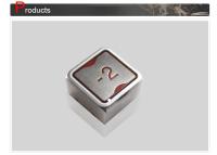 China LOP Elevator Push Button with Good Touch Sense Size 45 x 45 mm for sale