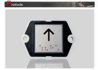 China Rhombus Elevator Up Button 50ma Current / Braille Lift Buttons for sale
