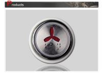 China Stainless Steel Elevator Push Button 24DCV with Hole Size D37mm for sale