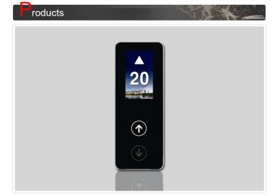 China 2 - 30V 4.3 Inch Touch Screen Lift LCD Display / Elevator Components for sale