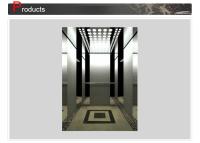 China Hairline Stainless Steel Passenger Lift Elevator Cabin Decoration Vertical for sale