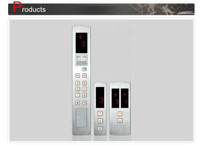 China Overload Display Metal Elevator Cop Lop With Different Input Signal for sale