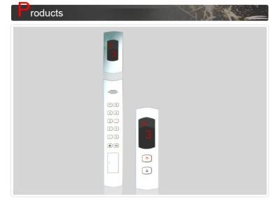China 7 Segment , BCD , Serial System Elevator Cop Lop / Lift Button Panel for sale