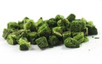 China Diced Green Freeze Dried Vegetables Bulk Freeze Dry Spinach as Storage Food for sale