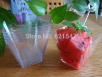 China free customized logo free shipping hard plastic disposable transparentcup Ice cream cup 270 ml9oz with lid and spoon for sale