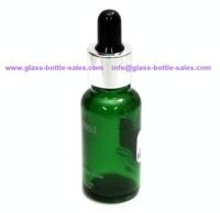 China Amber Essential Oil Glass Bottle for sale