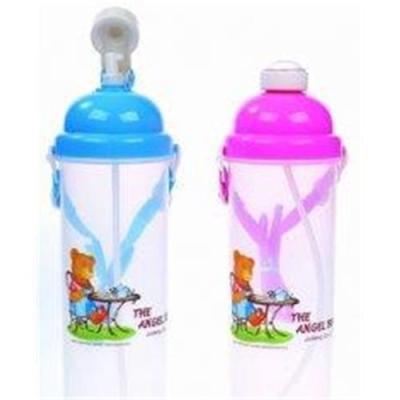 China Non Toxic Lightweight Reusing Colorful Kids Plastic Promotional Water Bottles For Schools for sale