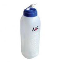 China 1000ml White HDPE Material Eco Friendly Reusable Plastic Drinking Water Bottles for sale