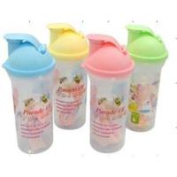 China 400ML Thermos Non BPA Insulated Kids Plastic Promotional Water Bottles For Schools for sale