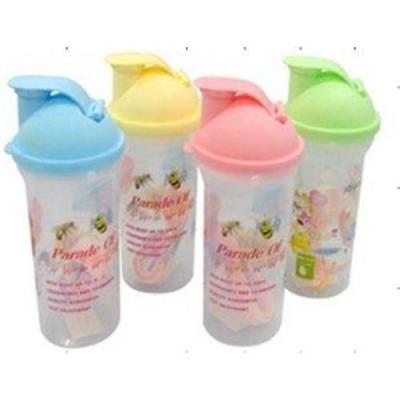 China 400ML Thermos Non BPA Insulated Kids Plastic Promotional Water Bottles For Schools for sale