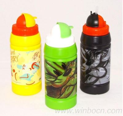China 600ml plastic clear cute bottle for kids -bpa free(XYT-TK652) for sale