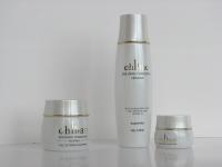 China Mini 50ml White Frosted Empty Cream Cosmetic Glass Bottles and Jars for sale