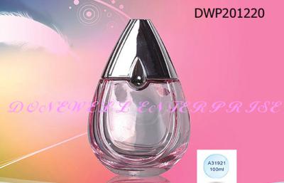 China Women 100ml Cosmetic Glass Bottle Refillable Perfume Spray Bottles for sale