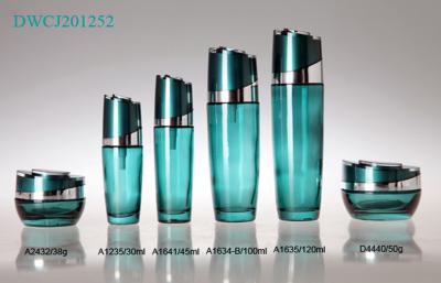 China Skincare Cream Cosmetic Bottles And Jars Empty Lotion Bottles 45ml / 120ml for sale