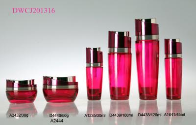 China 120ml 100ml Serum Glass Jars And Bottles Painted / Lacquered DWCJ201316 for sale