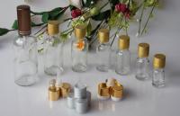 China White Transparent Essential Oil Glass Bottles With Cap And Dropper for sale