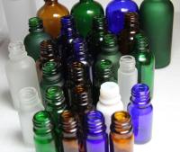 China White Transparent Essential Oil Glass Bottles With Cap And Dropper for sale