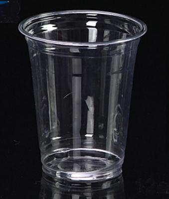 China 380ml Disposable Plastic Cups , Milkshake Cups PET Cups 12oz PET for sale