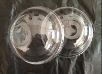 China Plastic Dome Disposable Cup Lids For Juice , Diameter 85mm PET for sale