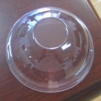 China Dome Disposable Cup Lids Clear For Milk , 95mm Cups Cover PP 4.0cm for sale