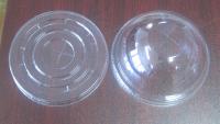 China Transparent Disposable Cup Lids Eco Friendly For Dessert 100mm for sale